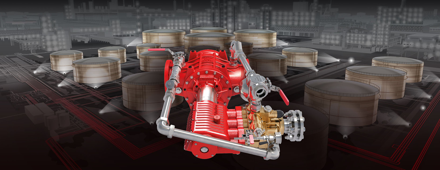 FireDos GmbH - Proportioners and monitors for firefighting