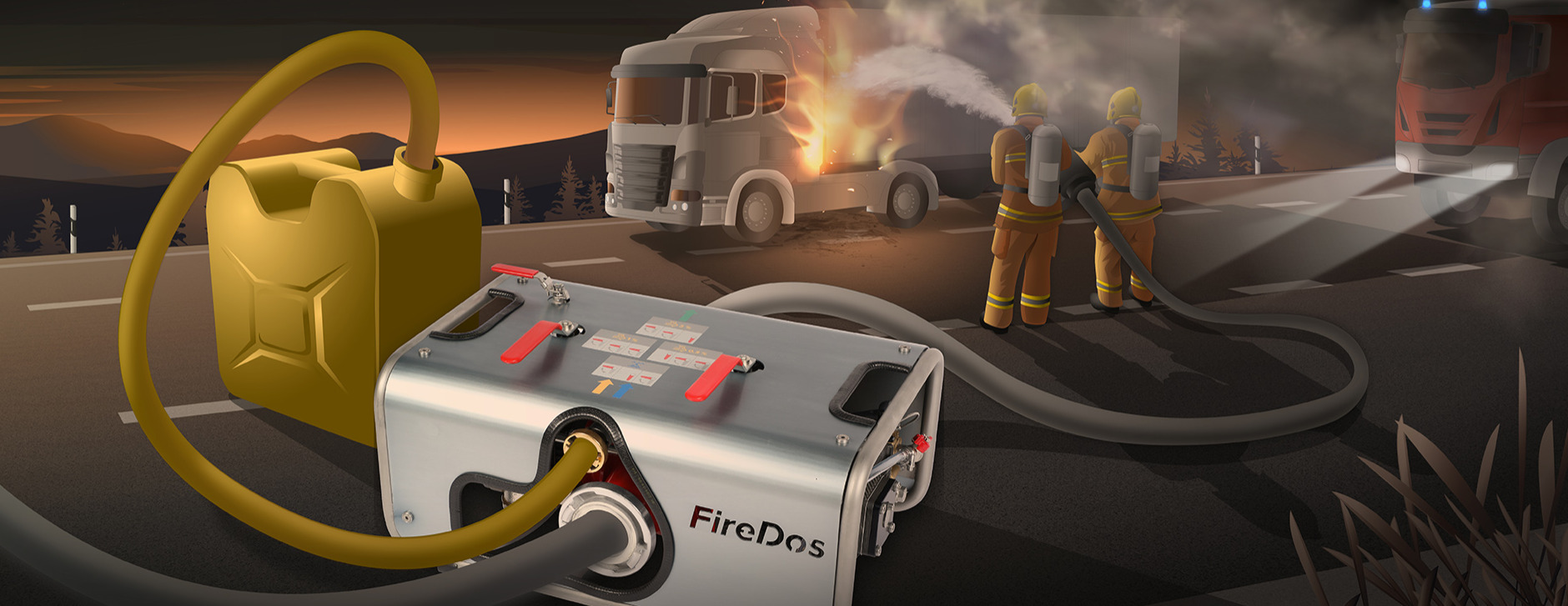 Portable proportioners from FireDos