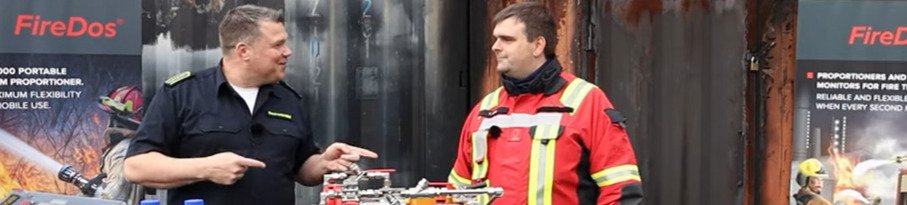 FeuerwehrWilli testing FireDos products